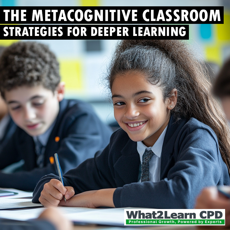 The Metacognitive Classroom: Strategies for Deeper Learning ...